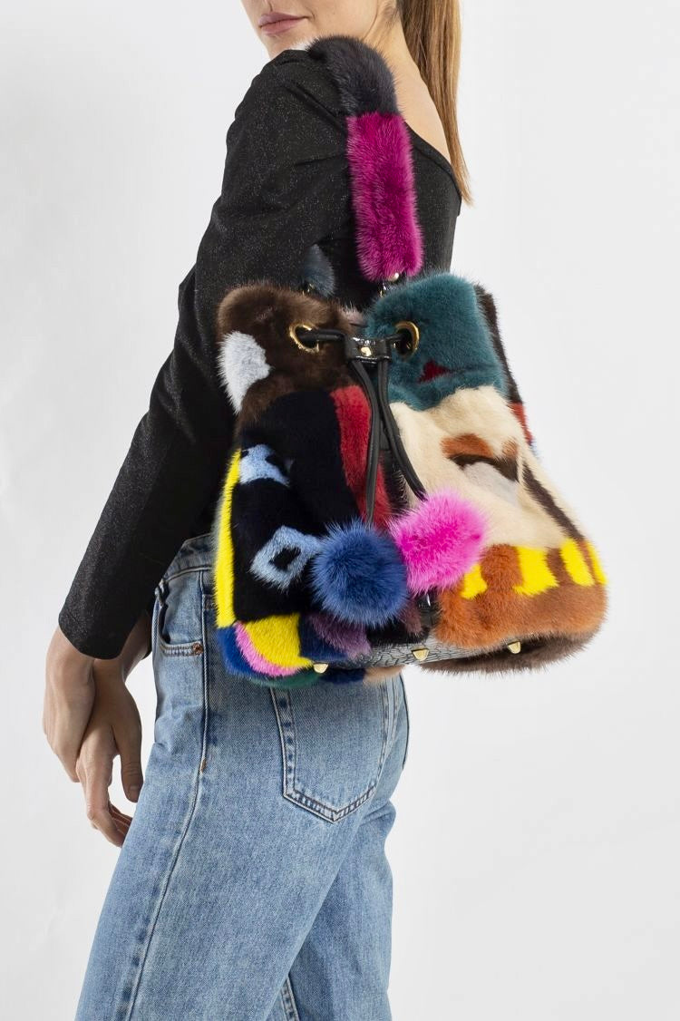 Secchiello Mink Bucket Bag – Limited "Figo" Edition – Samuel Reiz Apparel